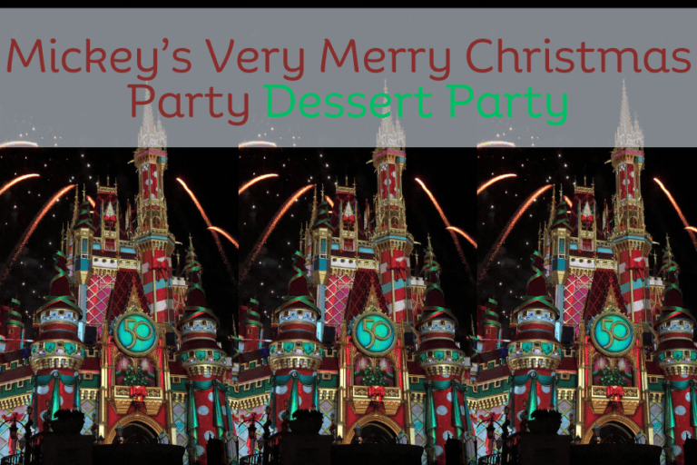 Mickey's Very Merry Christmas Party Dessert Party: Is it worth it ...