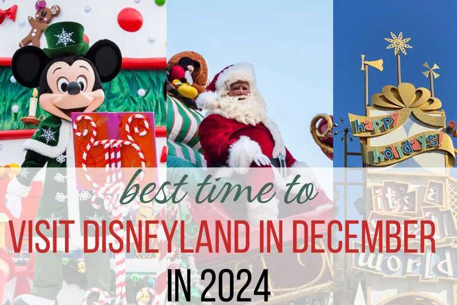 The Absolute BEST time to go to Disneyland in December! - Pixie Packing ...